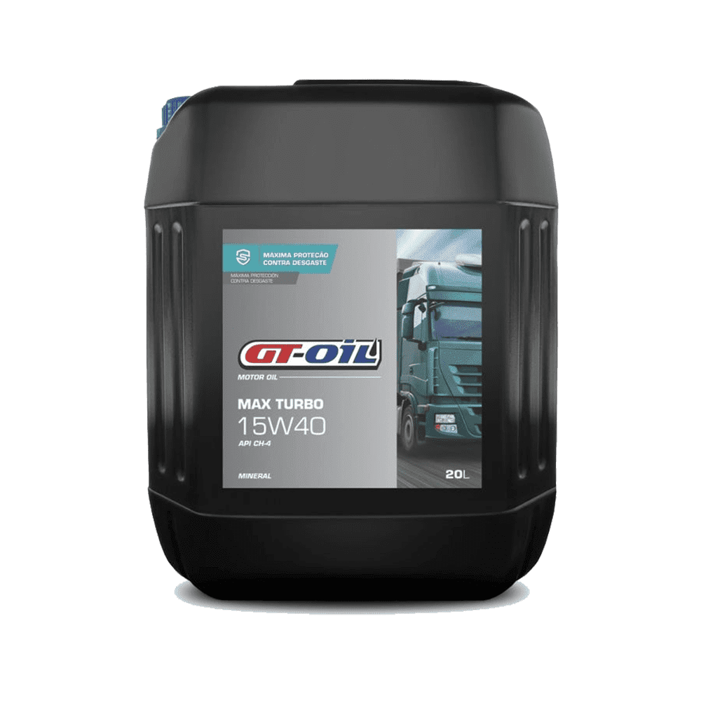 Oleo Motor 20L (15W40)(CH4)(GT OIL MAX TURBO) - Top Point